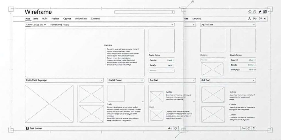 Wireframes web: Guía esencial para el diseño eficaz